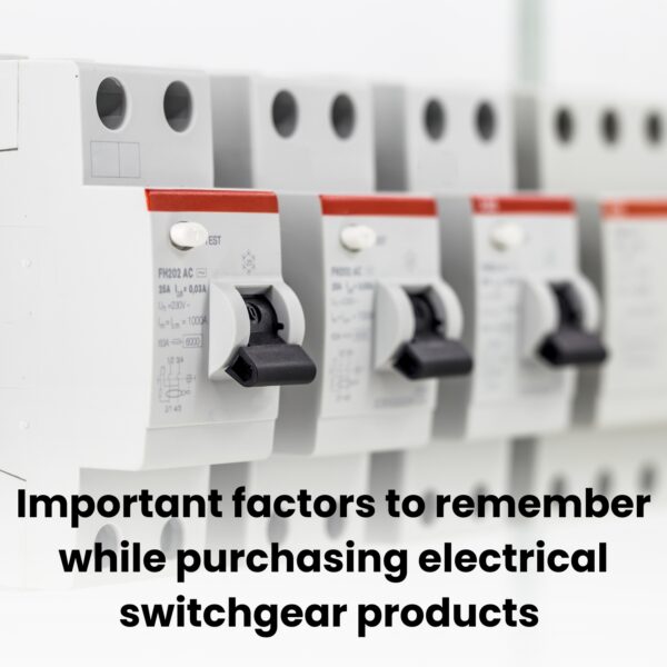Why Switchgear Products Are Used in Electrical Solutions