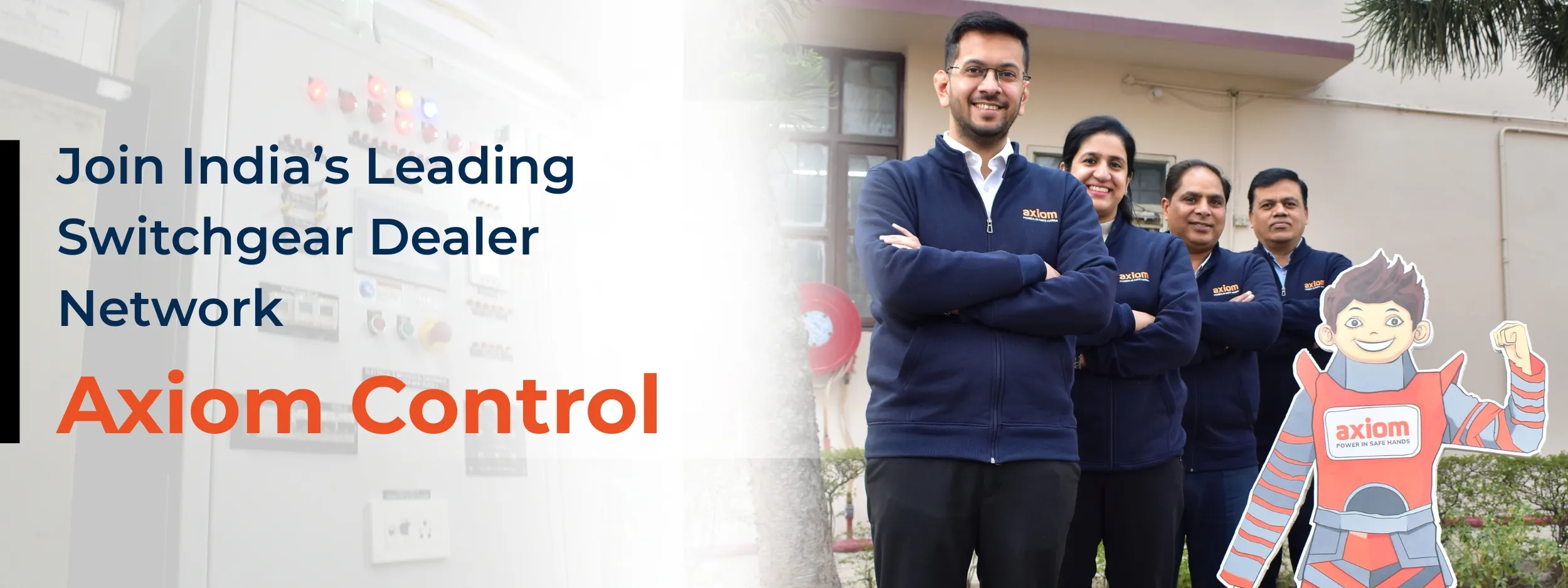 Join India’s Leading Switchgear Dealer Network | Axiom Controls
